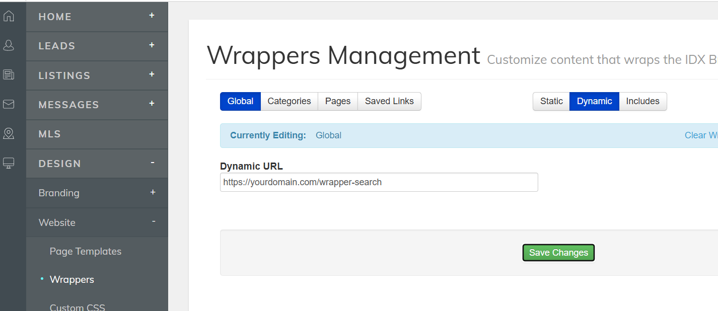 Troubleshoot Dynamic Wrapper – IDX Broker